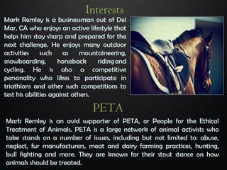 MARK REMLEY - EQUUSTRIA DEVELOPMENT | PPT