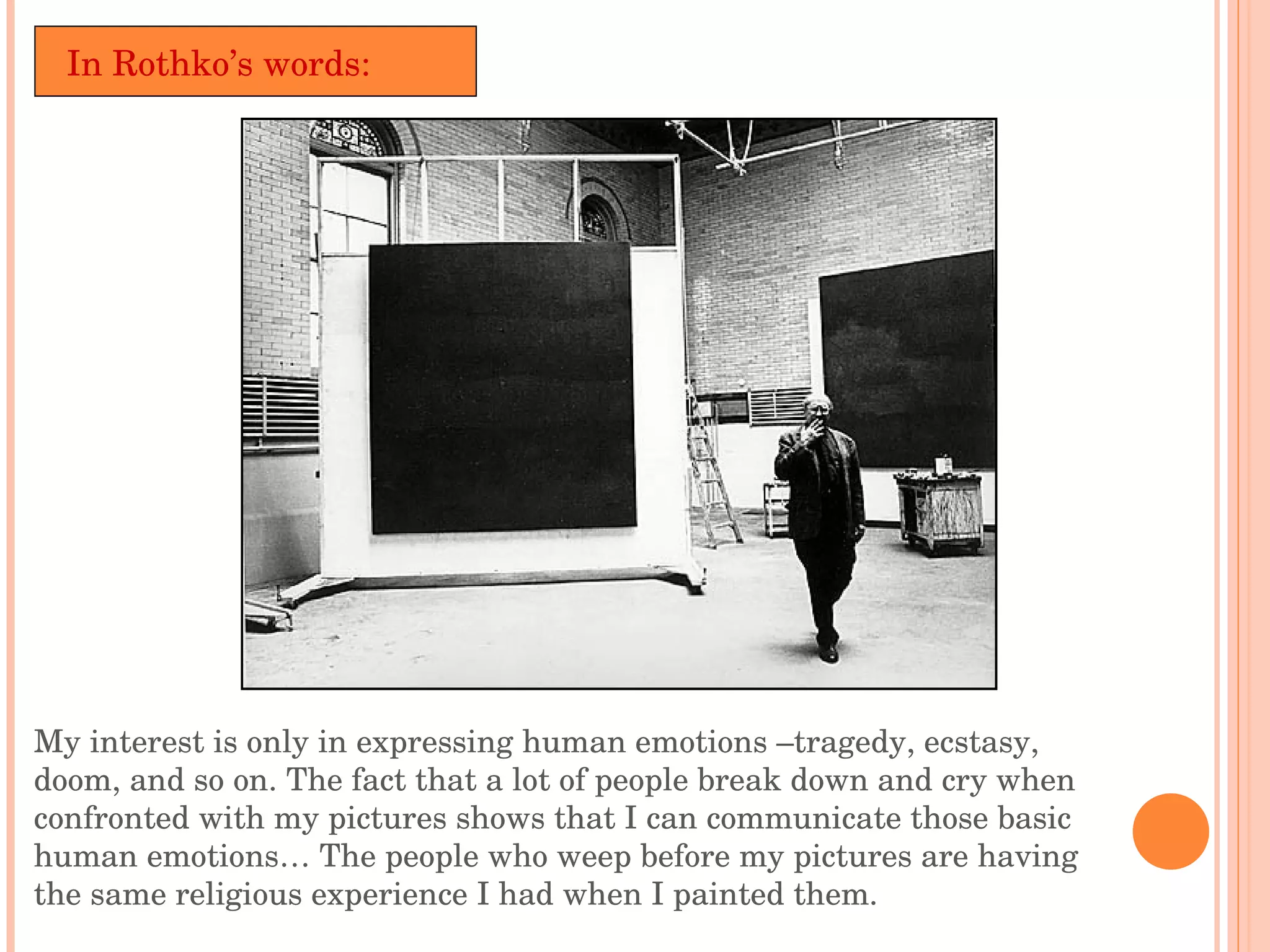 Mark Rothko And Barnett Newman | PPT