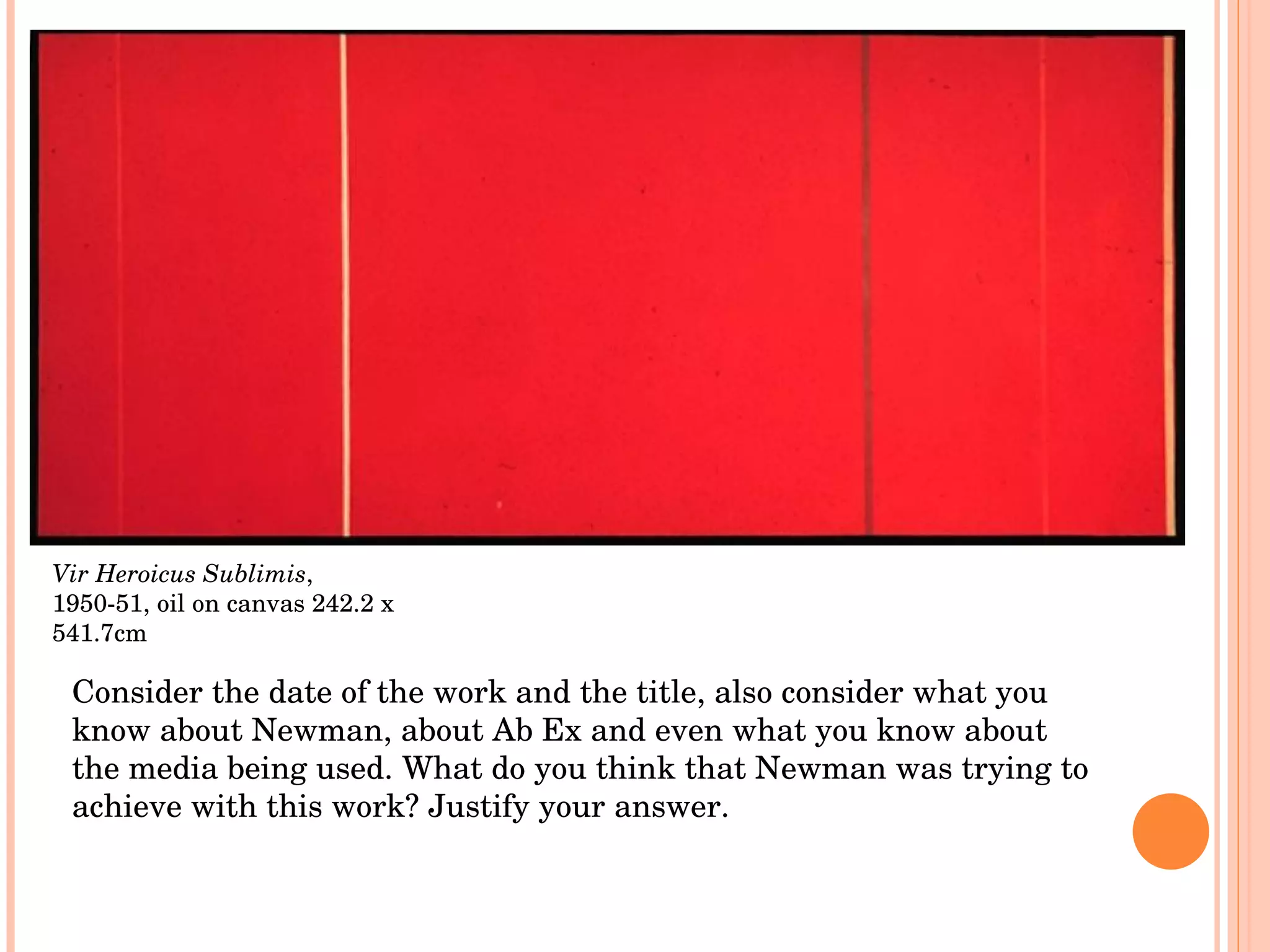 Mark Rothko And Barnett Newman | PPT