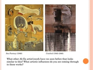 Mark Rothko And Barnett Newman | PPT