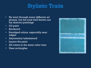 Rothko, Kerrigan | PPT