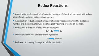 Redox reactions in cellular respiration.pptx