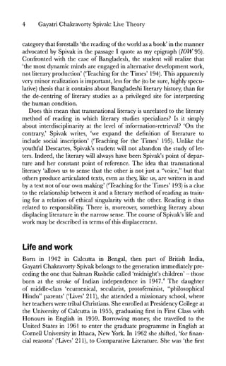 Mark Sanders - Gayatri Chakravorty Spivak_ Live Theory-Continuum (2006).pdf