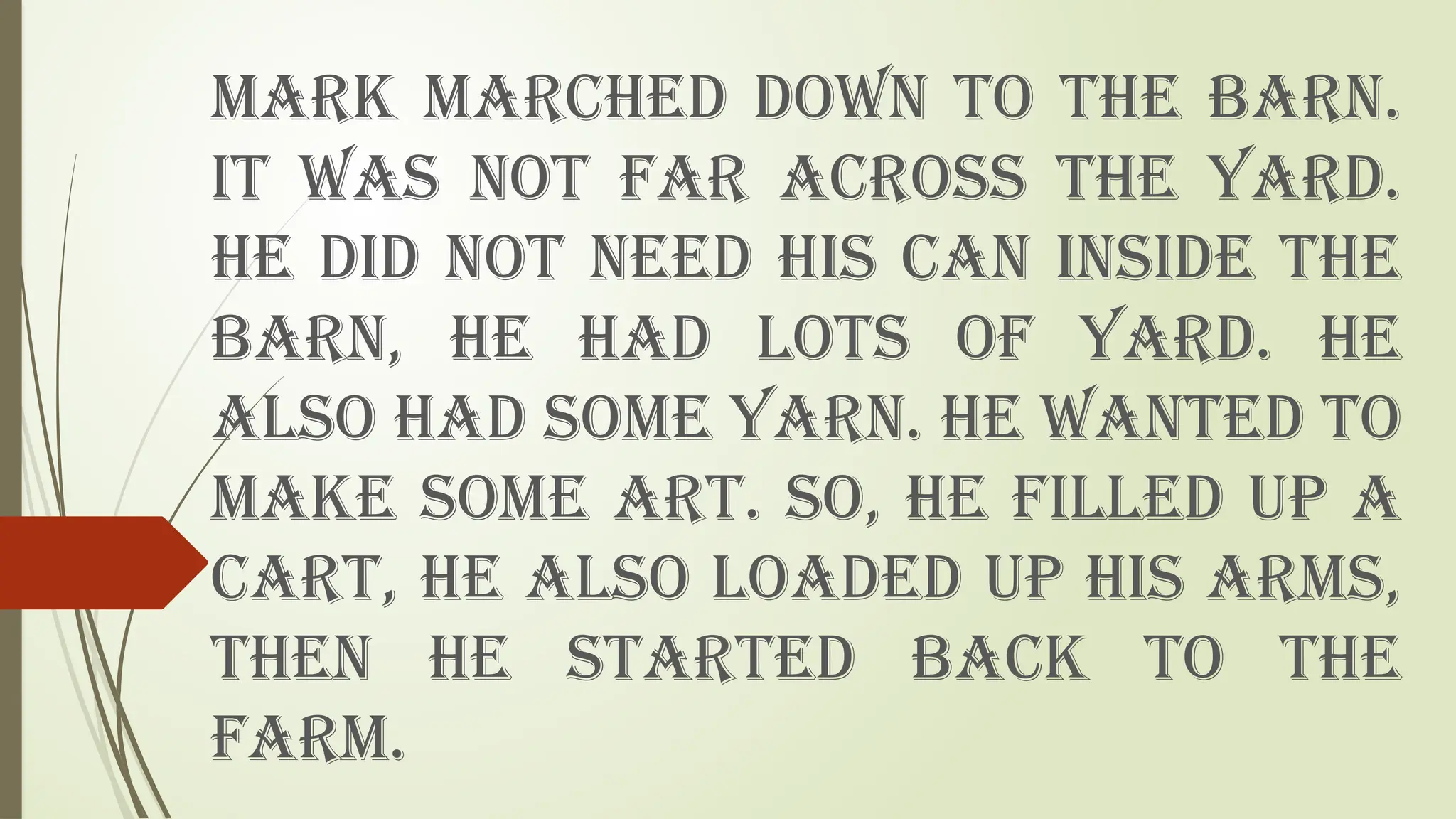 MARKS BARN.pptx_Story about the Mark Barn | PPTX