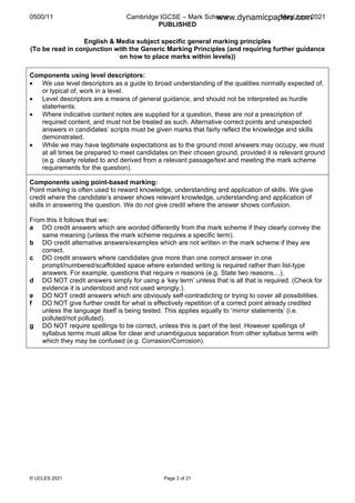 MARK SCHEME FOR ENGLISH TEACHERS IN NIGERIA.pdf