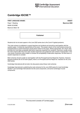 MARK SCHEME Arabic 0508 - Reading 2020-2024_edited (1).pdf