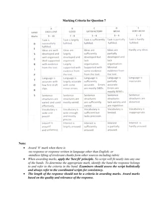 FORM 2 english mid term exam paper 2017 answer scheme | DOC