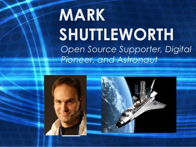 Mark Shuttleworth