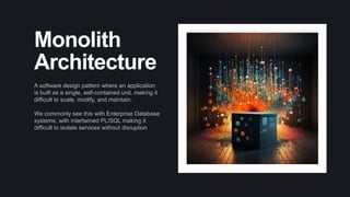 Mark Simpson - UKOUG23 - Refactoring Monolithic Oracle Database ...