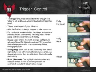 Reality-Behavior Based Marksmanship | PPT