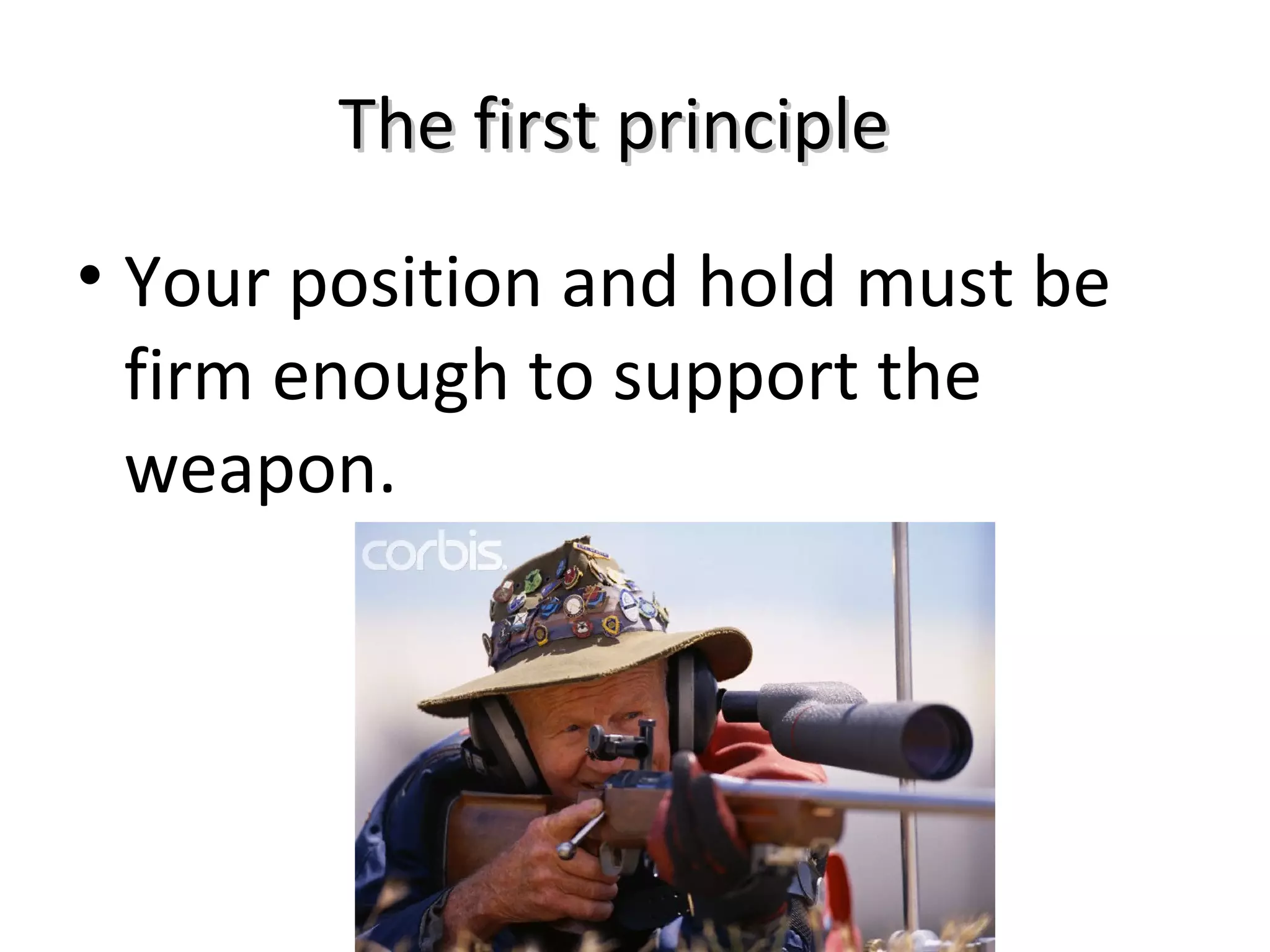 Marksmanship principles modified | PPT