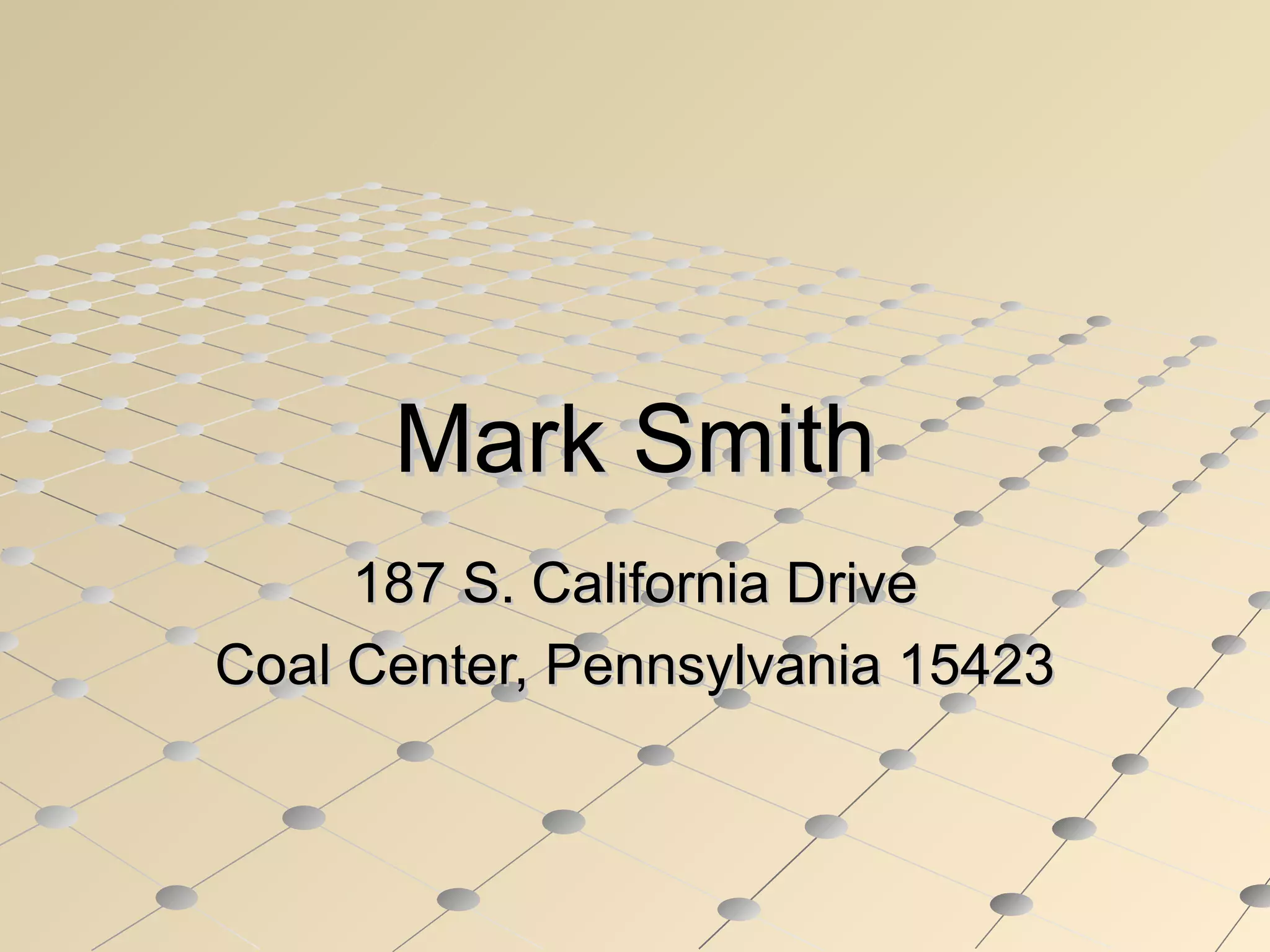 Mark Smith | PPT