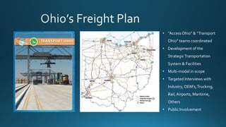 State of Ohio Freight Plan | PPT