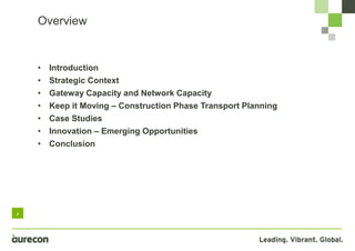 Keep it moving - construction phase transport planning | PPTX