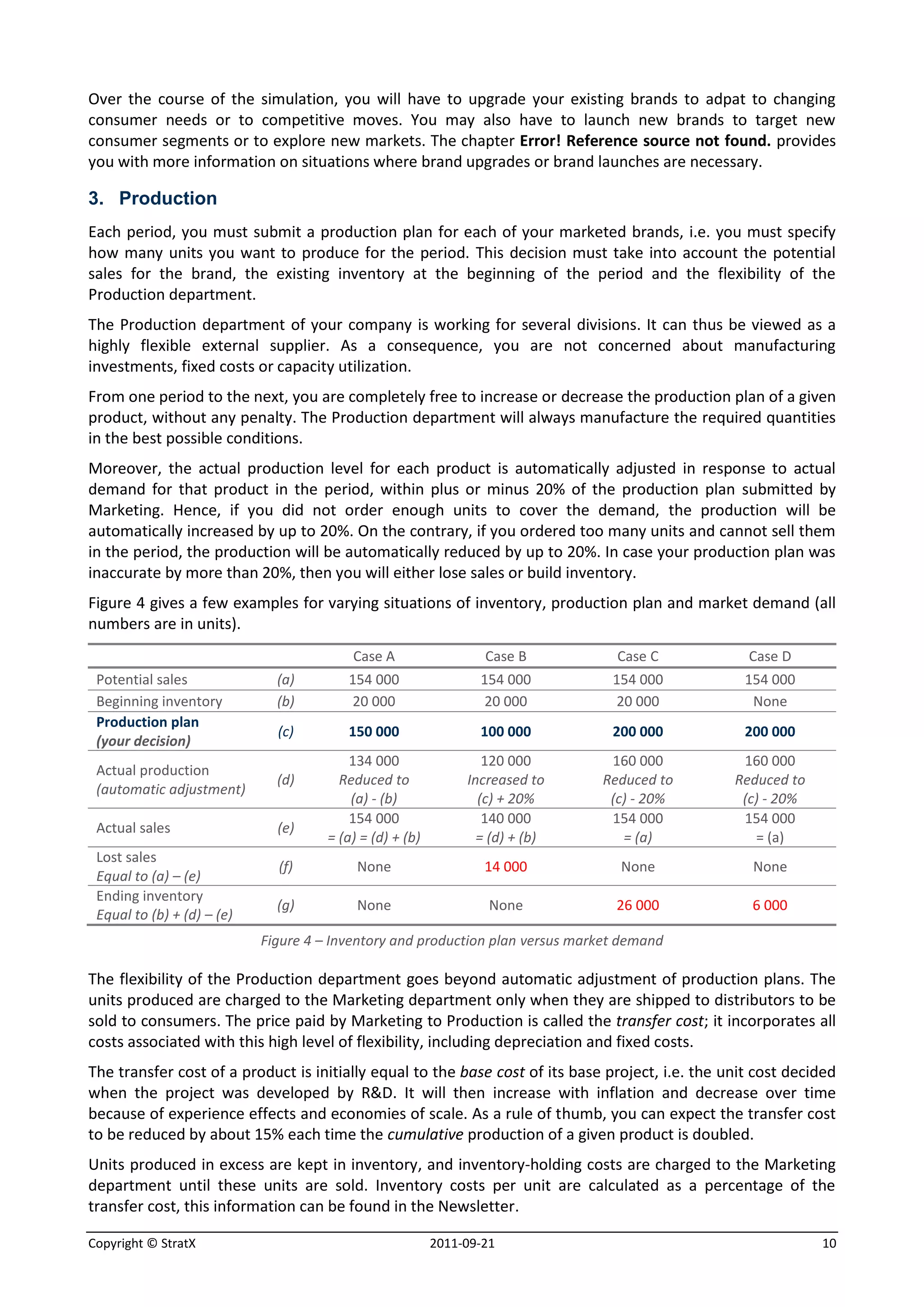 Markstrat web participant-handbook-chap 1 a 3 | PDF