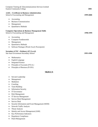 Mark Sudan ATS Resume / Curriculum Vitae | PDF