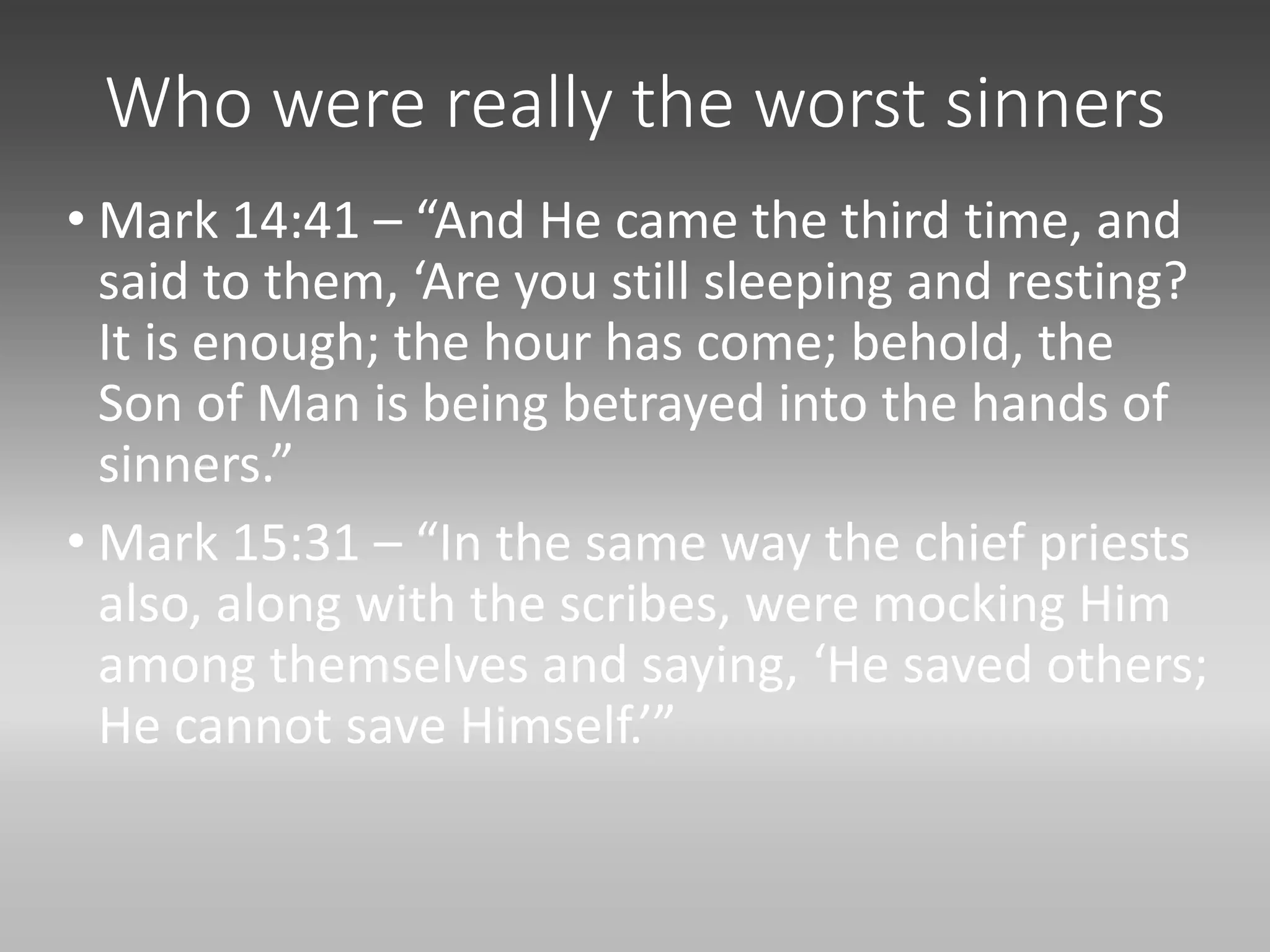 Theology of Mission in the Gospel of Mark | PPT