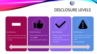 Dr Mark Tayar - Storytelling and Mental Health | PPTX