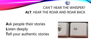 Dr Mark Tayar - Storytelling and Mental Health | PPTX