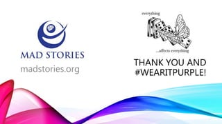 Dr Mark Tayar - Storytelling and Mental Health | PPTX