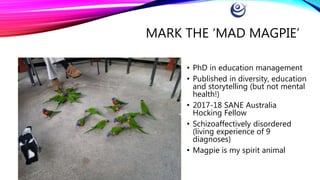 Dr Mark Tayar - Storytelling and Mental Health | PPTX