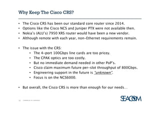100Gbps Core Network Deployment in an African Network - Mark Tinka ...