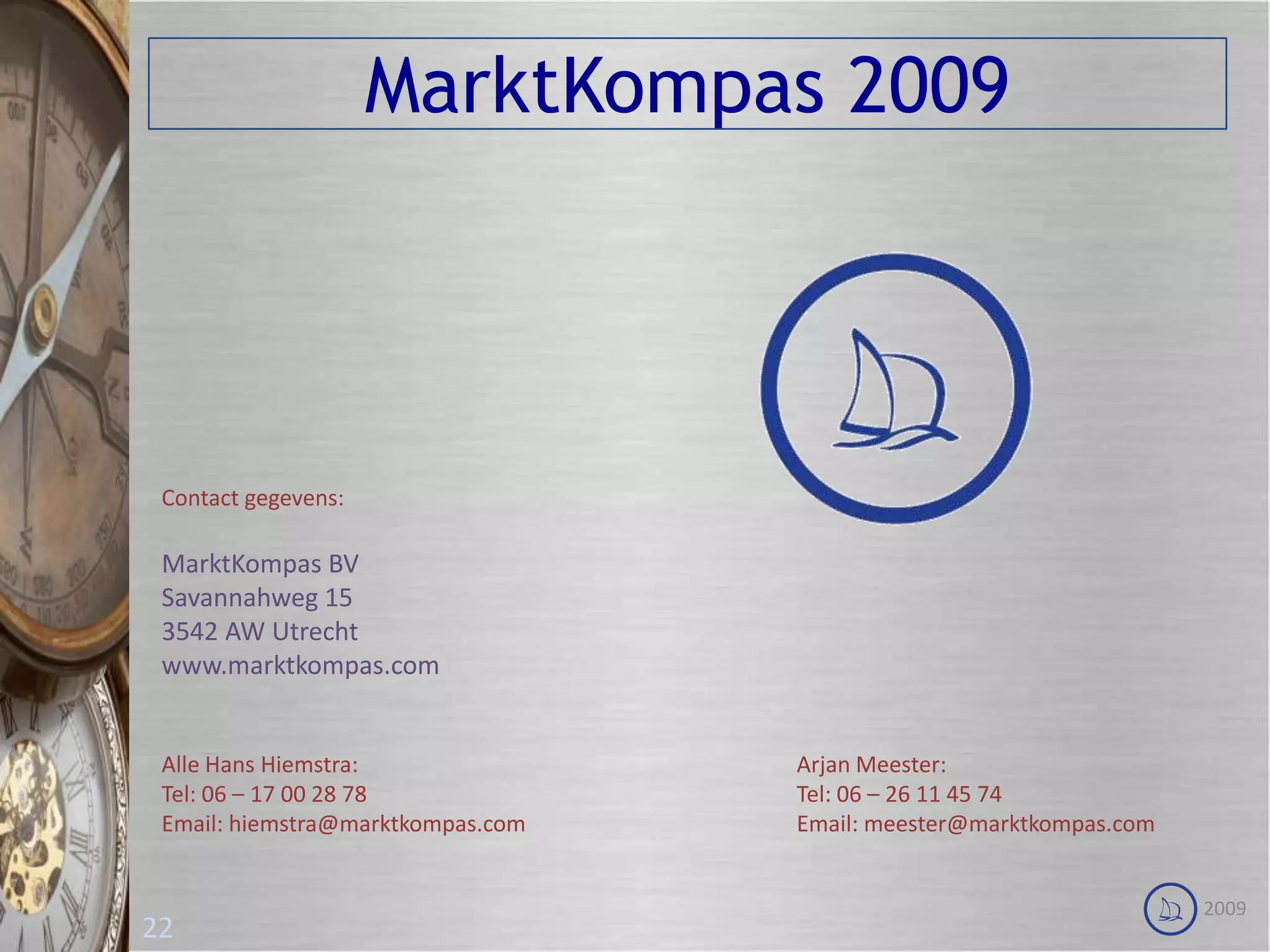 Markt Kompas algemeen | PPTX