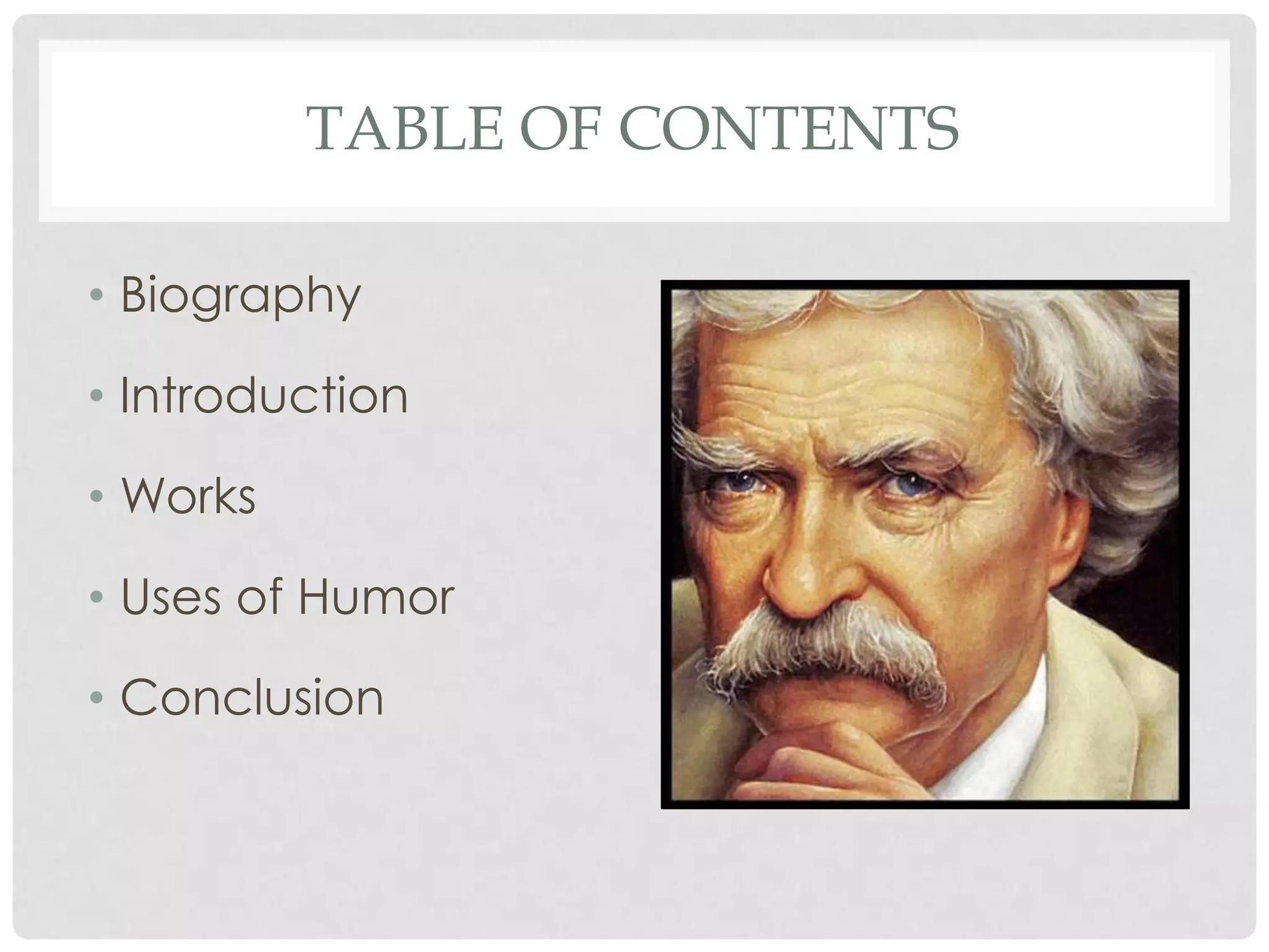 Mark twain | PPT