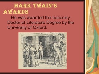 Mark twain | PPT | Books and Literature