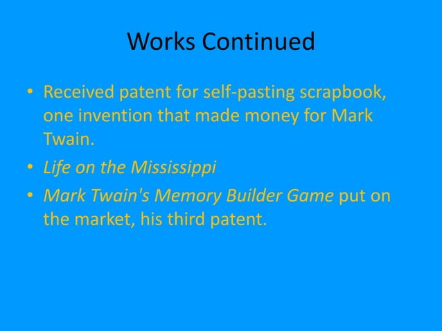 Mark twain | PPT