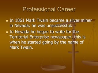 Mark twain | PPT