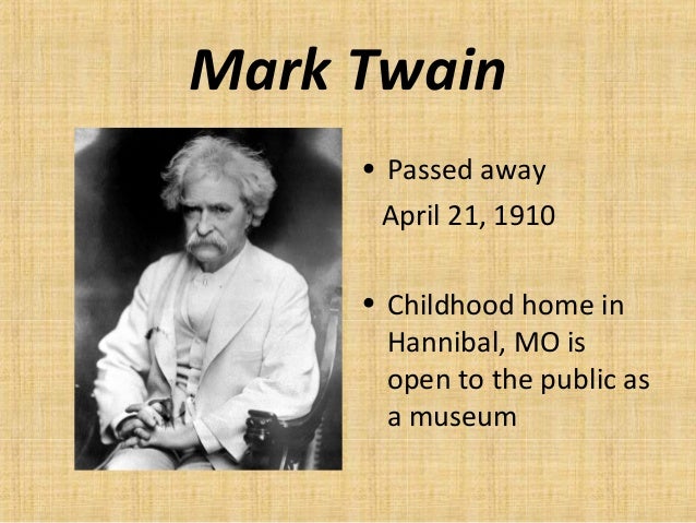 Mark twain overview