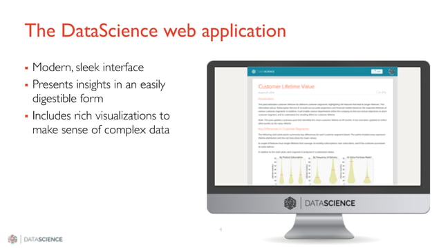 Delivering Insights: Building the DataScience Web Application | PPT