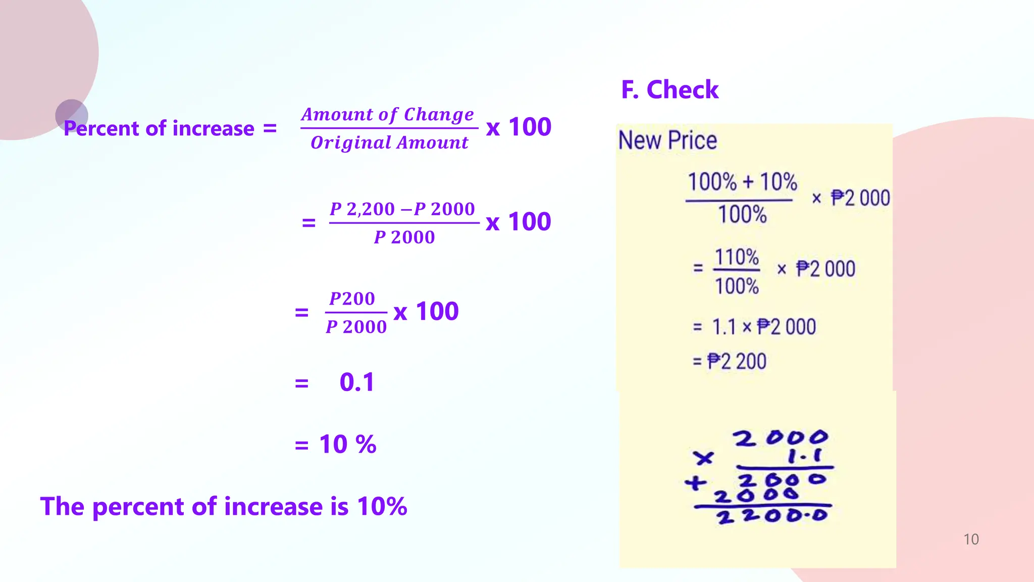 Lesson 1: Finding the Mark up Rate Mark up and Selling Price of an ...