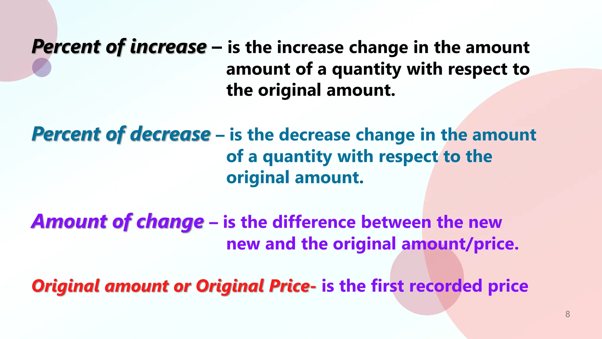Lesson 1: Finding the Mark up Rate Mark up and Selling Price of an ...