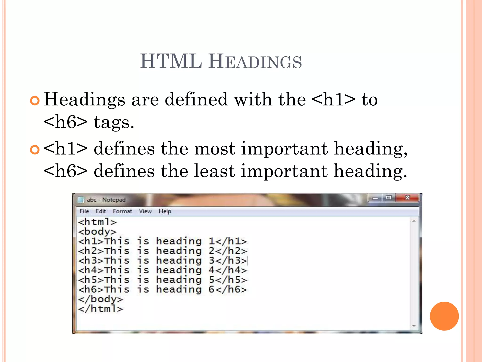 Markup language classification, designing static and dynamic | PPTX | Web Design and HTML | Internet