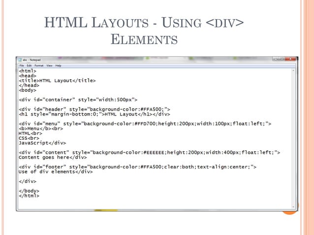 Markup Language Classification Designing Static And Dynamic Pptx Web Design And Html Internet