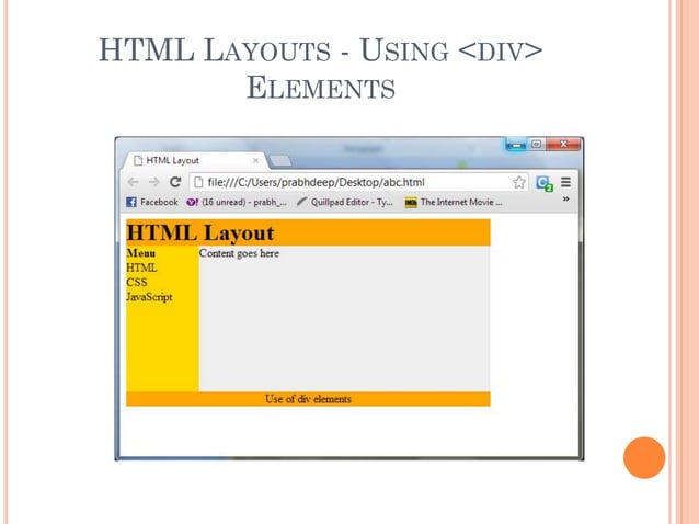 Markup Language Classification Designing Static And Dynamic Pptx Web Design And Html Internet
