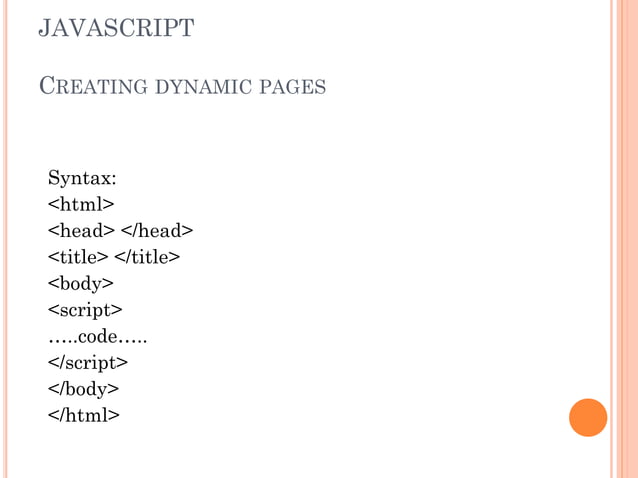 Markup Language Classification Designing Static And Dynamic Pptx Web Design And Html Internet