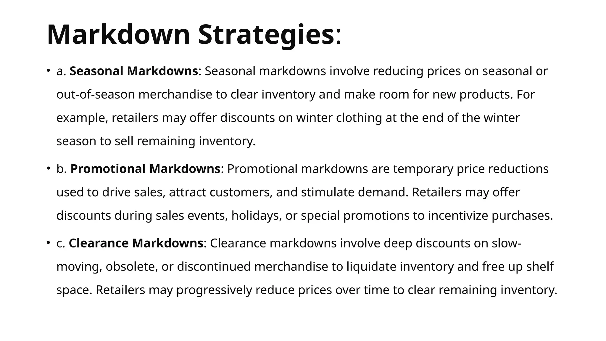 marketing;Mark –up & Mark-down strategies.pptx