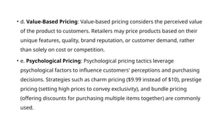 marketing;Mark –up & Mark-down strategies.pptx