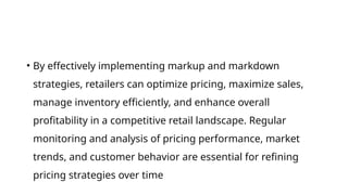 marketing;Mark –up & Mark-down strategies.pptx