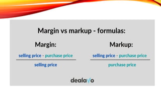mark up VS margin Breakeven analysis and pricing.pptx
