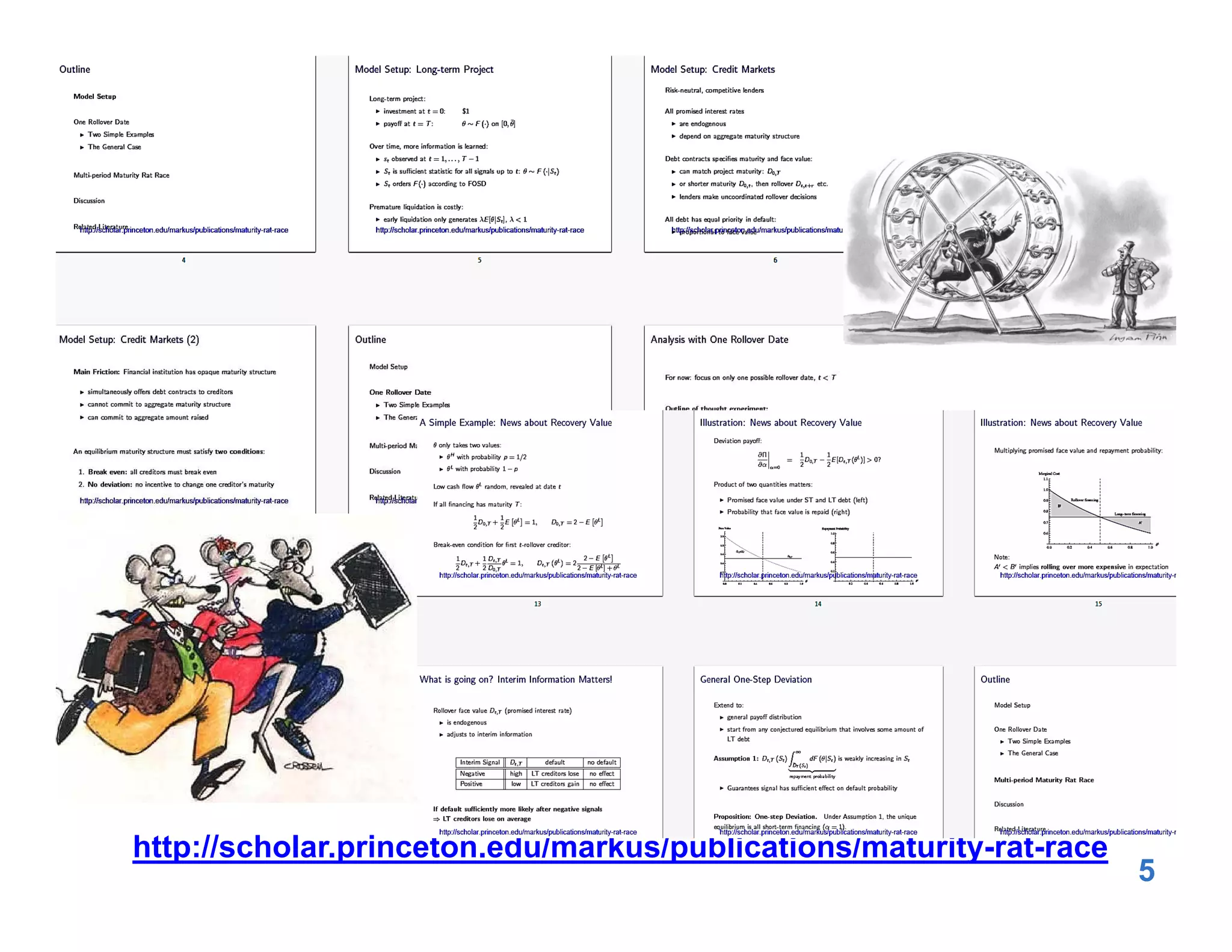 Markus Brunnermeir - The Maturity Rat Race | PPT