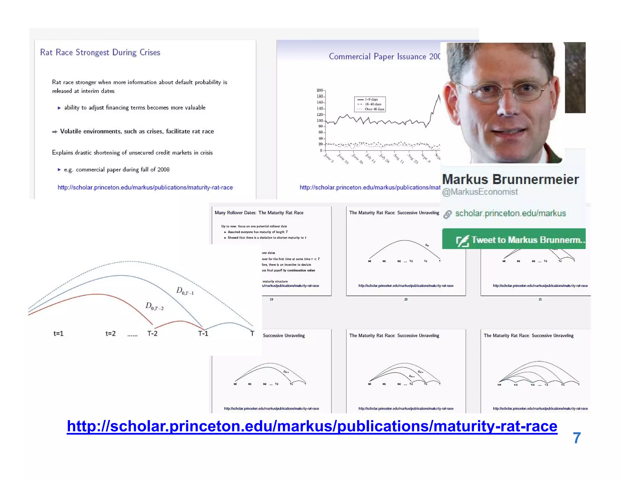 Markus Brunnermeir - The Maturity Rat Race | PPT