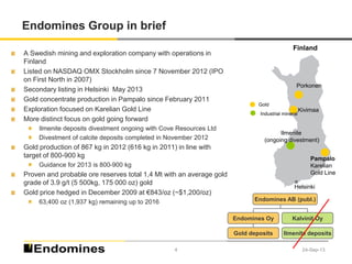 Gold Mining & Exporation Company – Positioned for Responsible Growth ...