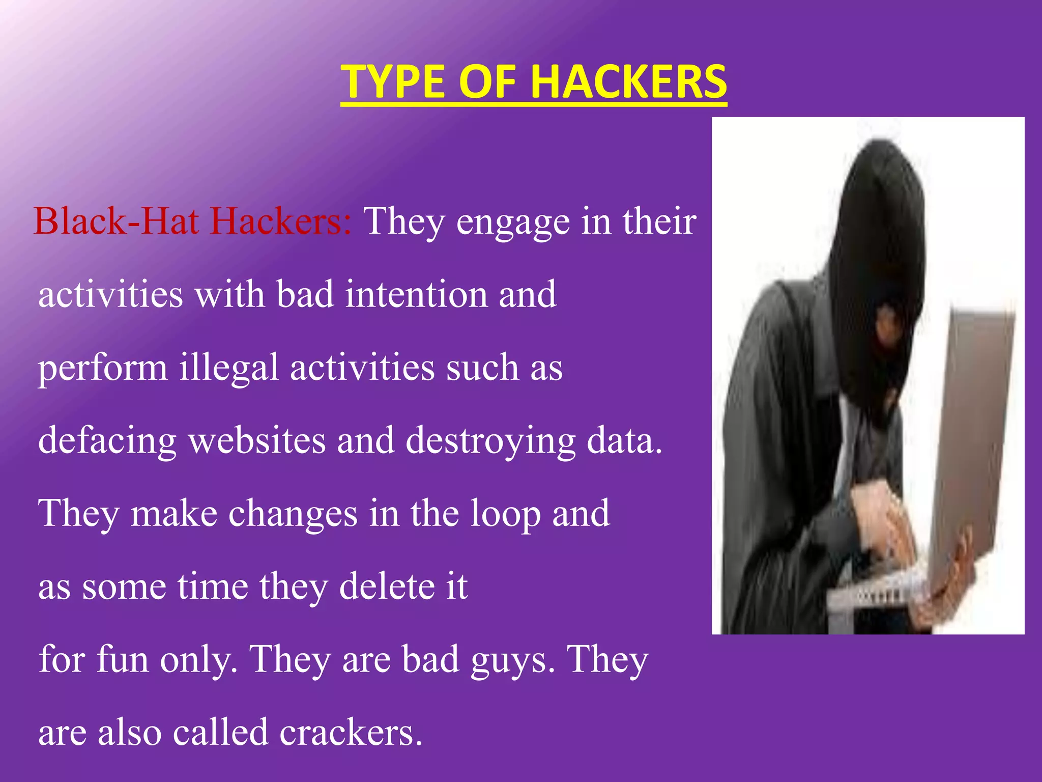Hackers ethics presentation | PPT