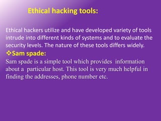 Hackers ethics presentation | PPT