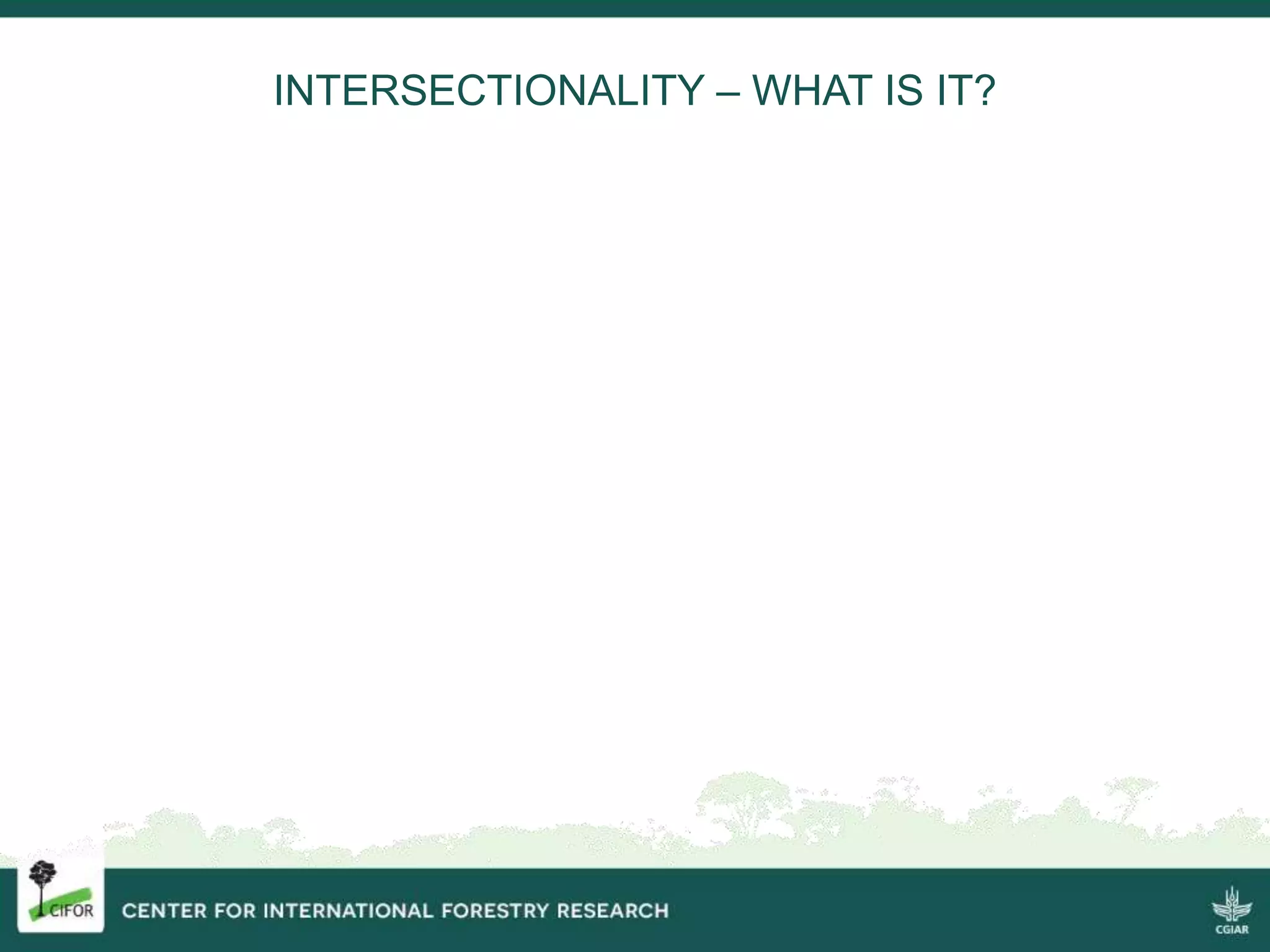 Intersectionality | PPTX
