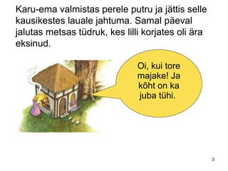 Fotoromaan "Kolm karu" | PPT